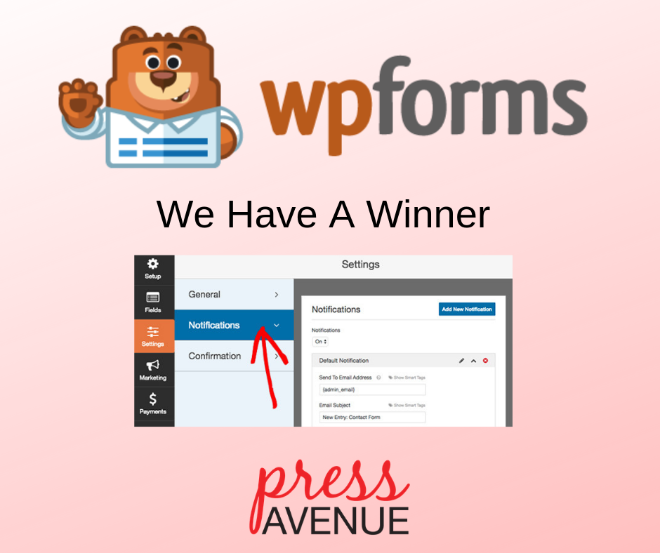 Wpforms Review And Tutorial Create A Wordpress Contact Form 5096